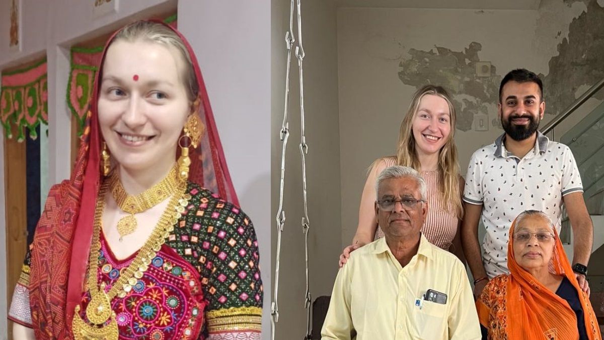 अनोखी Love Story... प्रेमी से शादी करने जूनागढ़ पहुंची पोलैंड की लड़की ...