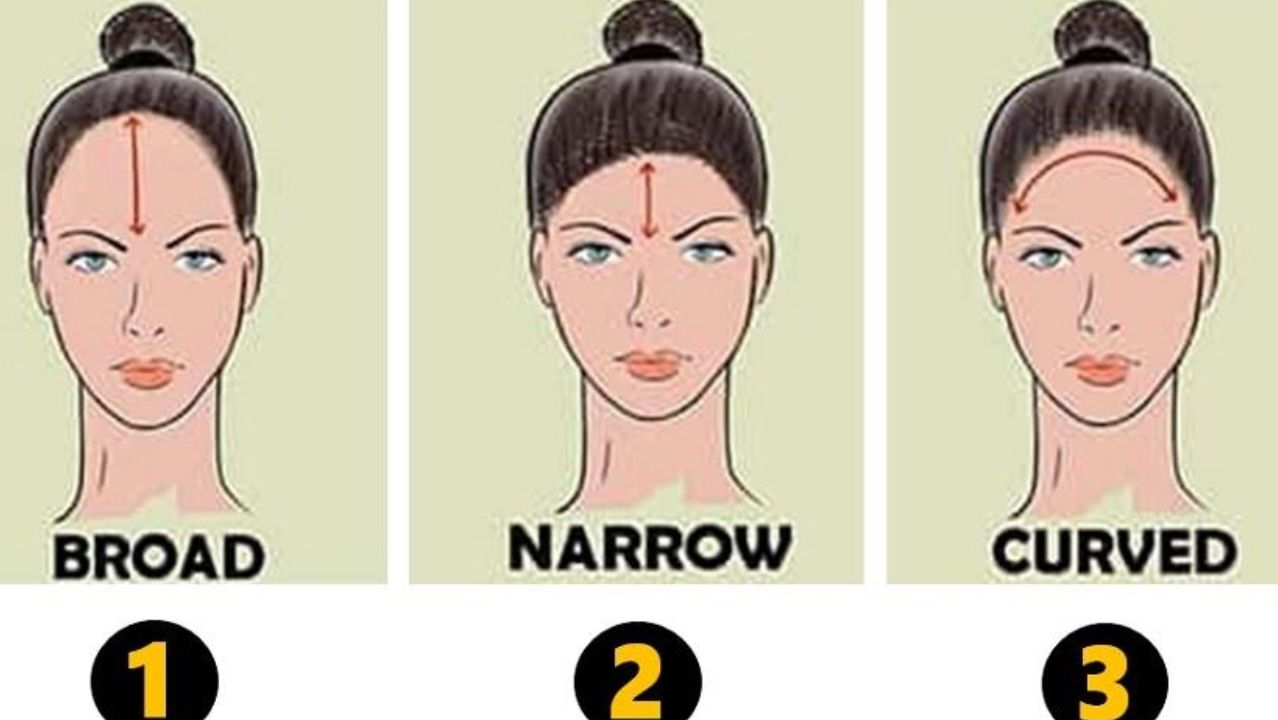 বোকা না বুদ্ধিমান? কপালের আকৃতি দেখেই বুঝে নিন - Forehead reveals ...