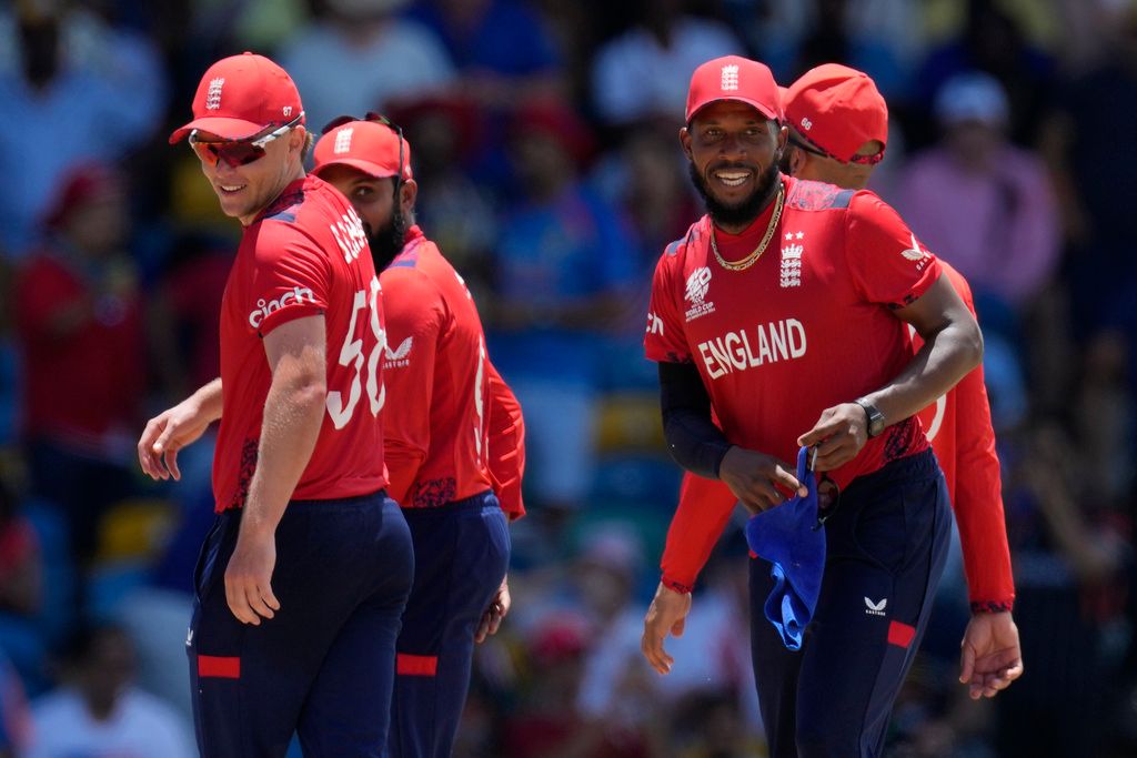 England's first: Chris Jordan scripts history