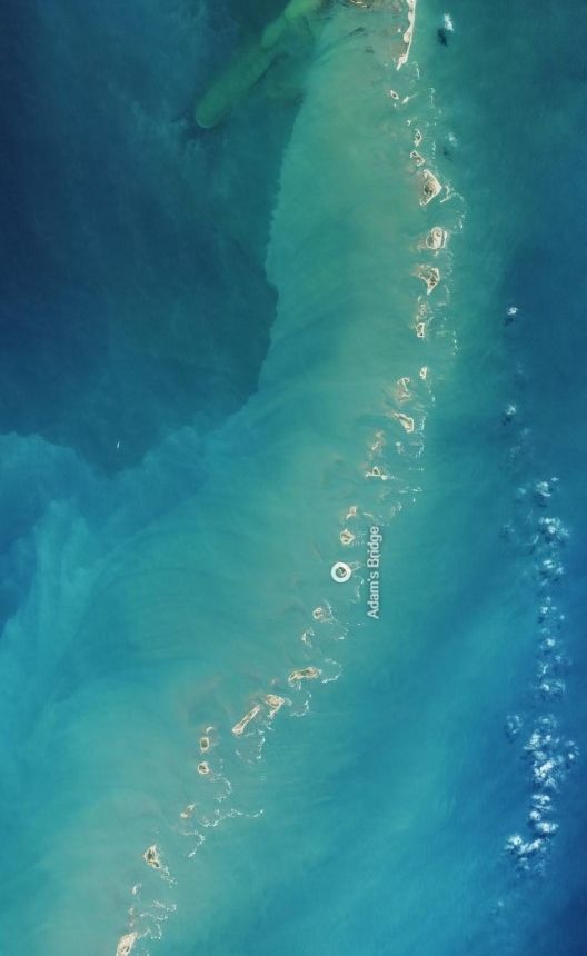 Ram Setu Image In India Ram Setu Or Adam's Bridge? The Ancient Mystery