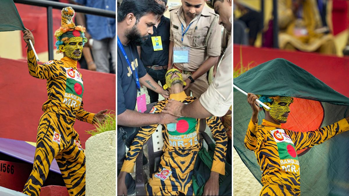 कानपुर में बांग्लादेशी फैन की हालत बिगड़ी, 'टाइगर' बनकर पहुंचा था ...