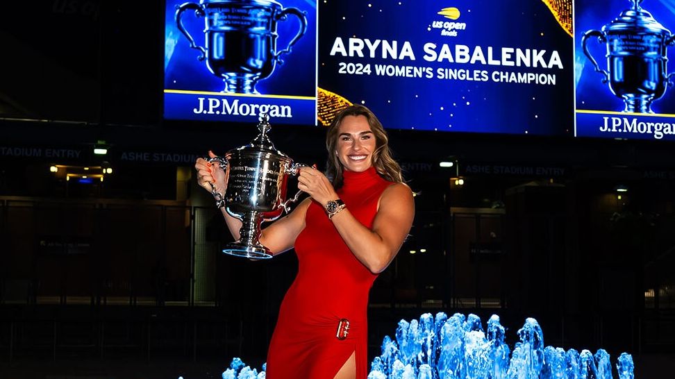 Aryna Sabalenka sparkles in US Open photoshoot