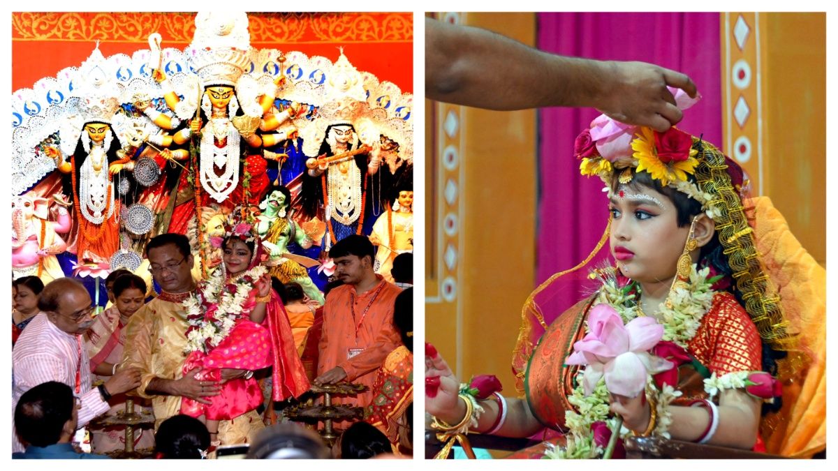 देशभर में हुआ महाअष्टमी का पूजन, देखें ये खास तस्वीरें - Ashtami navami ...