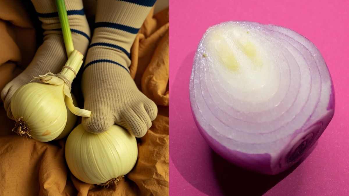 സോക്സിൽ സവാള വെച്ച് ഉറങ്ങിയിട്ടുണ്ടോ? ഫലം ആരെയും ഞെട്ടിക്കും