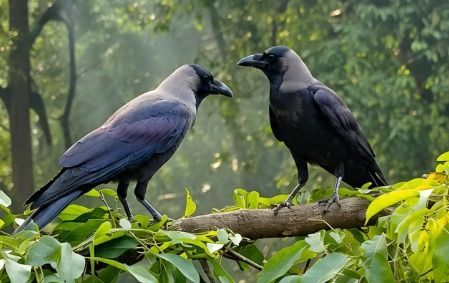 জোড়া কাক ঘরে এলে কী হয়, জানা উচিত - If two crows come in home what is ...