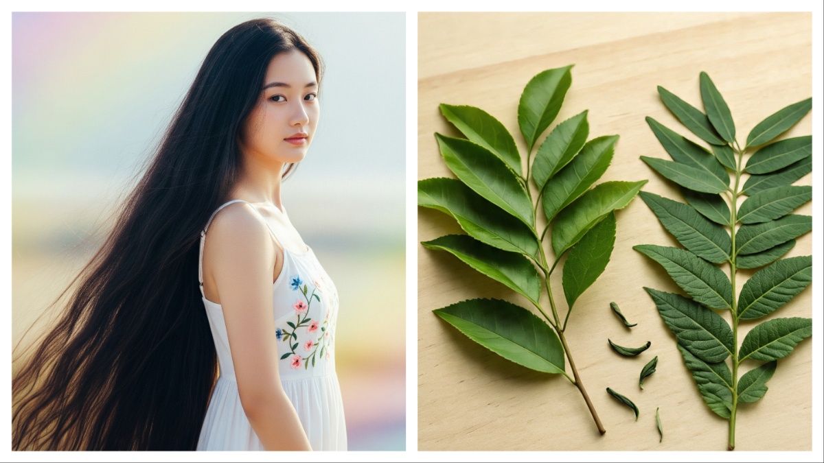 नीम या ग्रीन टी...बालों की ग्रोथ के लिए क्या है अधिक फायदेमंद? - Green tea leaves vs neem leaves ...